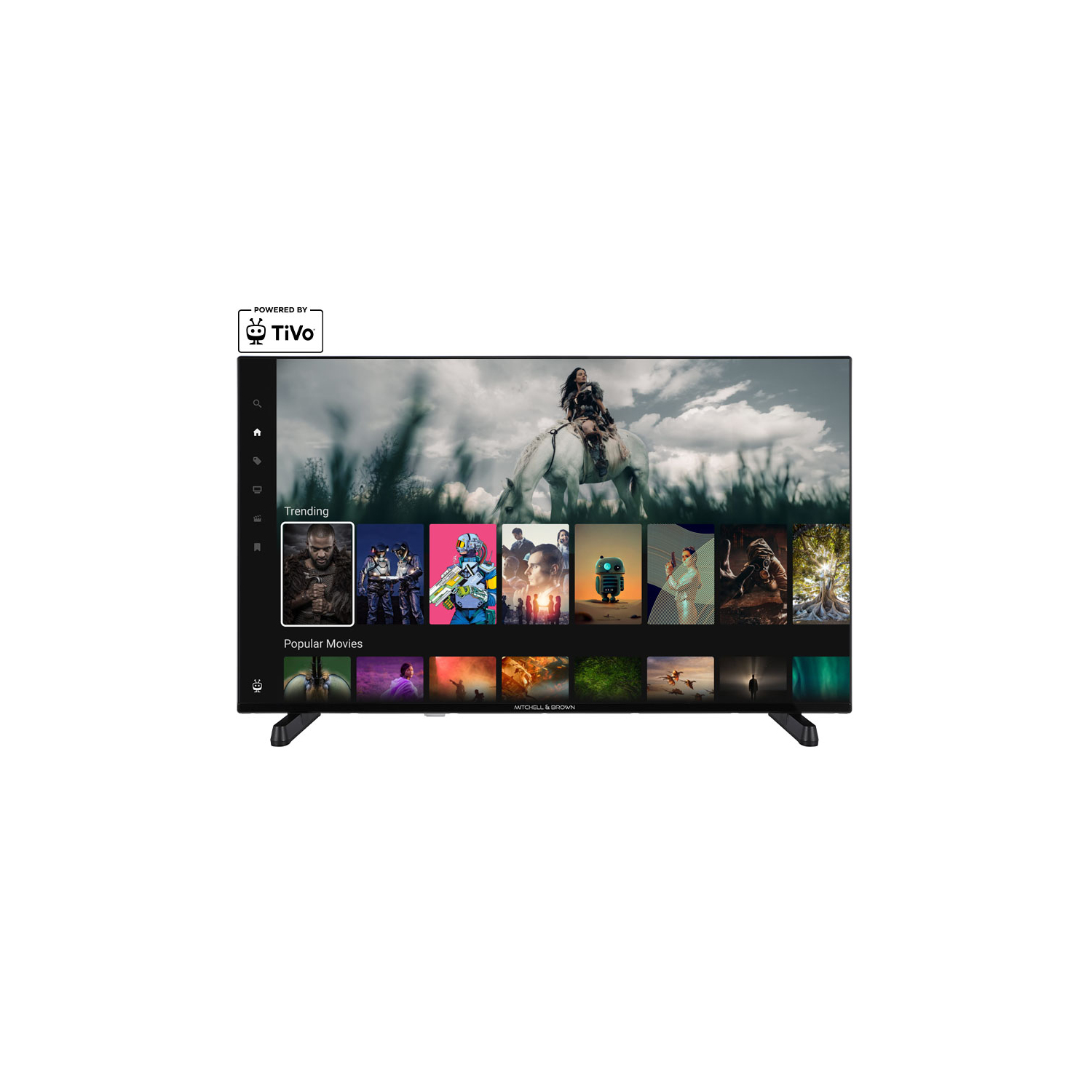 Mitchell and Brown JB-43DU1811 – 43″ 4K Ultra HD Easy Smart TV Powered ...